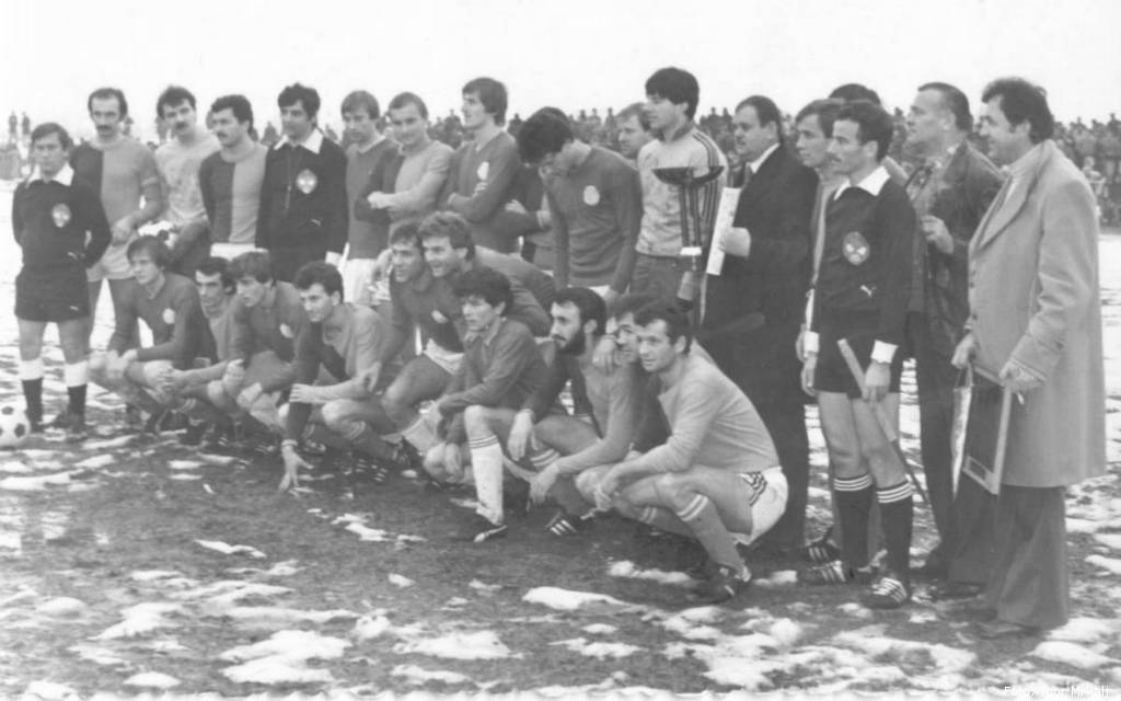 Dinamo i Banija u Glini 1980.