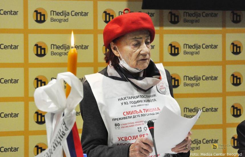 Smilja Tišma se rasplakala: Moramo glasno da kažemo ko je žrtva, a ko ...