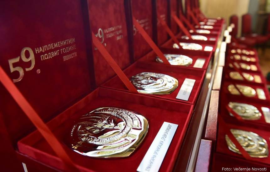 Među dobitnicima priznanja "Večernjih Novosti" i Ljuba Vrga iz Gline