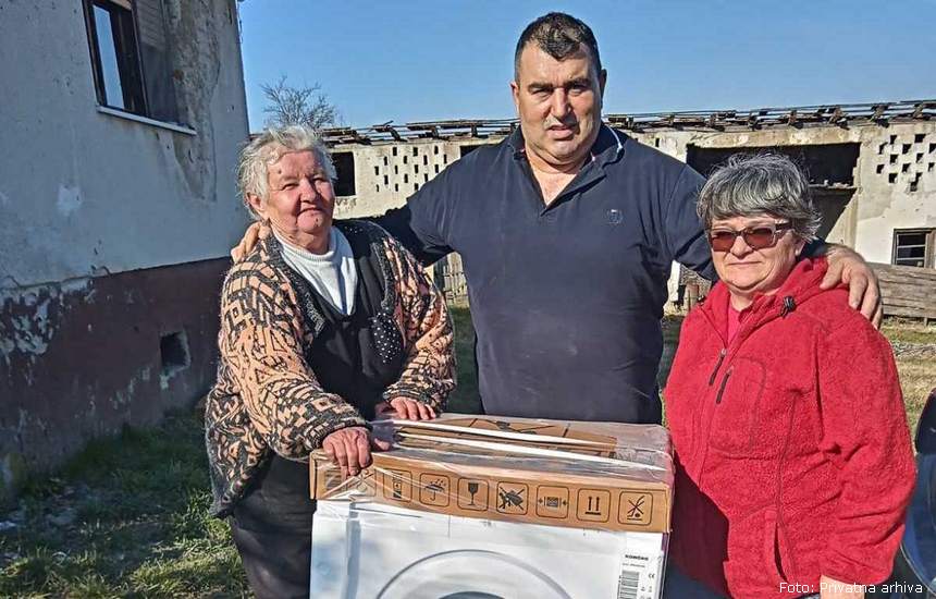 Humanost na djelu: Miljka neće više morati prati veš na ruke